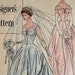 Simplicity 8239 Pattern CUT Complete 1950s Vintage Designer's Fit and ...