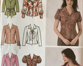 Bow Collar Blouse - Etsy