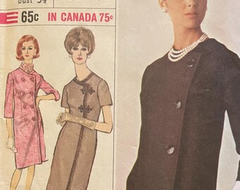 Vogue 6676 Pattern CUT Complete 1960s Vintage Scarf Hat Tie in Back by ...