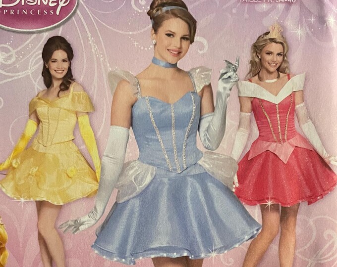 Simplicity 1553 Pattern UNCUT Disney Princess Micro Mini Dress Costume ...