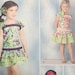 Simplicity 1627 Pattern UNCUT Little Girl's Cap Sleeve Top With Back ...