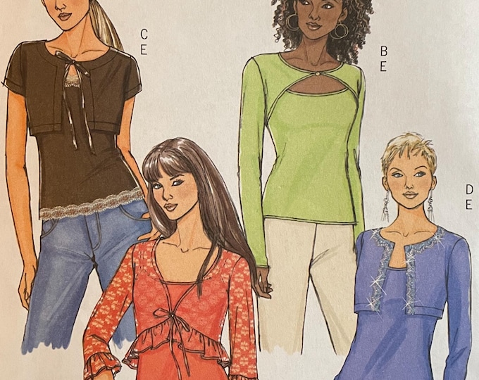 Simplicity 3799 Pattern Sleeveless Banded Collar Tunic or Dress Short ...