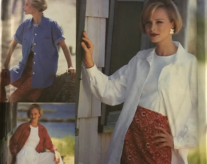 Simplicity 8236 Pattern UNCUT 1990s Vintage American Classics Button ...
