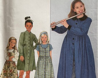 Simplicity 8391 Pattern UNCUT 1990s Vintage Girls Easy Round Neck ...
