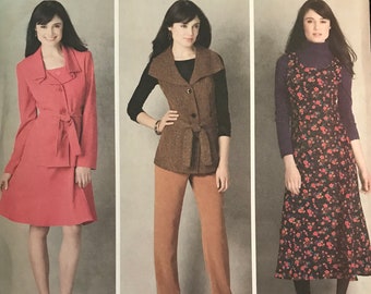 Simplicity 4238 Pattern Easy Chic Wardrobe With Long or Short Sleeved ...