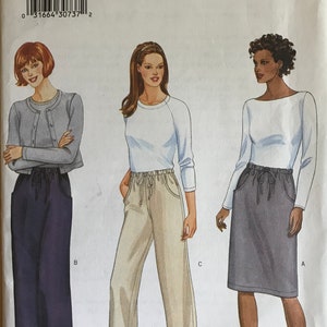 Butterick 6350 Pattern Fast and Easy Casual Drawstring Waist - Etsy