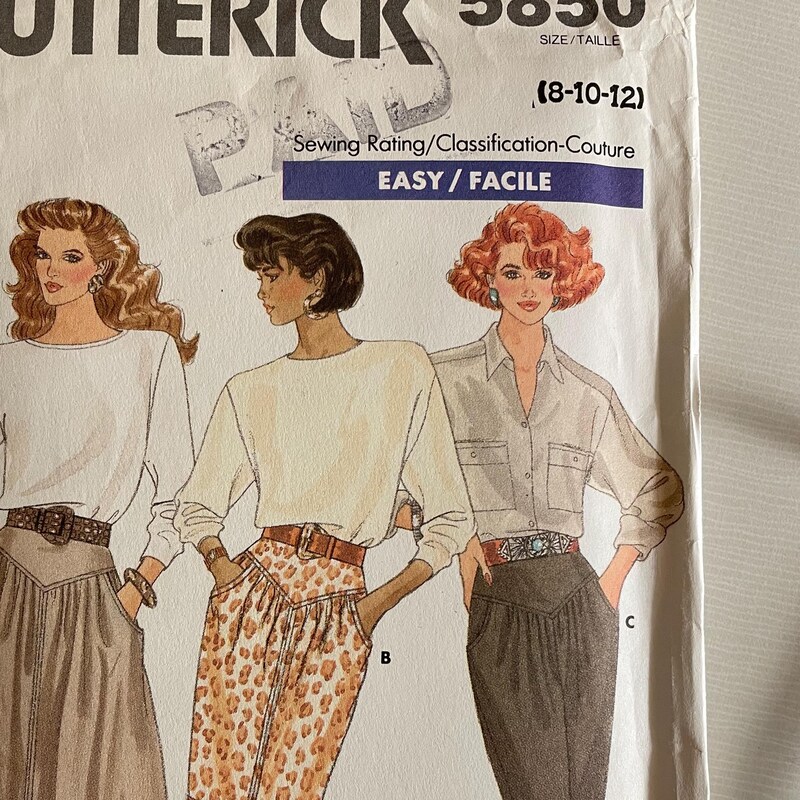 Vintage Yoke Pants - Etsy