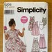 Simplicity 5226 Pattern UNCUT Vintage 2000s Easy Girl's Tea Length ...