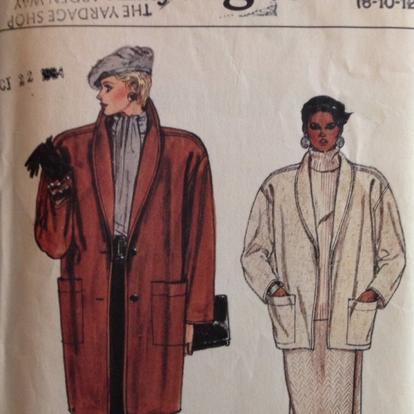 Shawl Collar Coat - Etsy