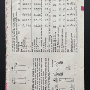 Simplicity 6749 Pattern CUT Complete Vintage 1960s Jewel Neck Pullover ...