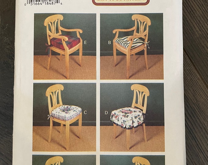 Butterick 3278 Pattern UNCUT 2000s Vintage Waverly Easy to Do Chair ...