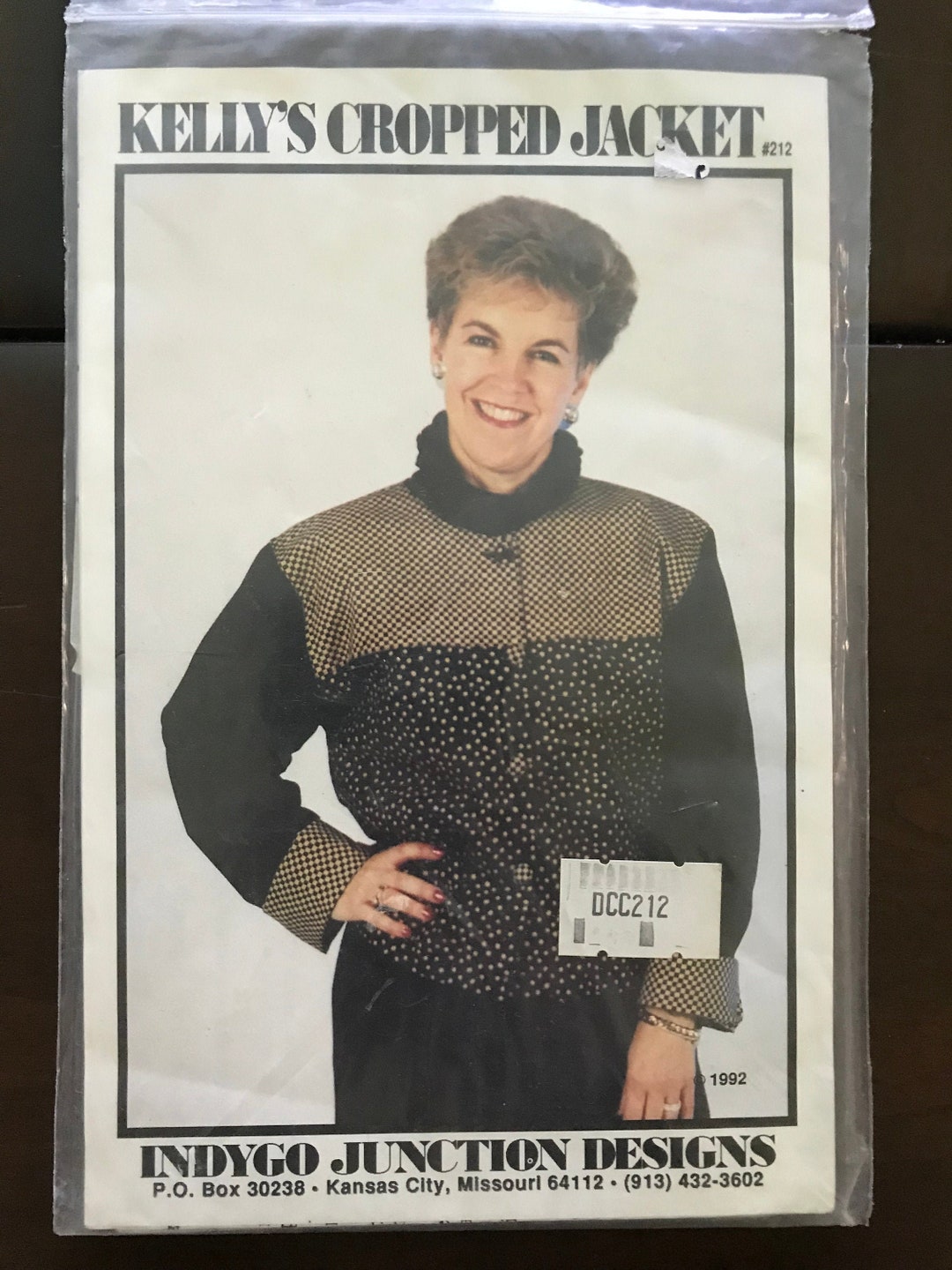 Indygo Junction Designs 212 Pattern UNCUT 1990s Vintage Kelly's Cropped ...