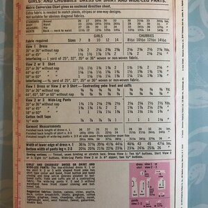 Simplicity 6590 Pattern CUT Complete 1970s Girl's Button | Etsy