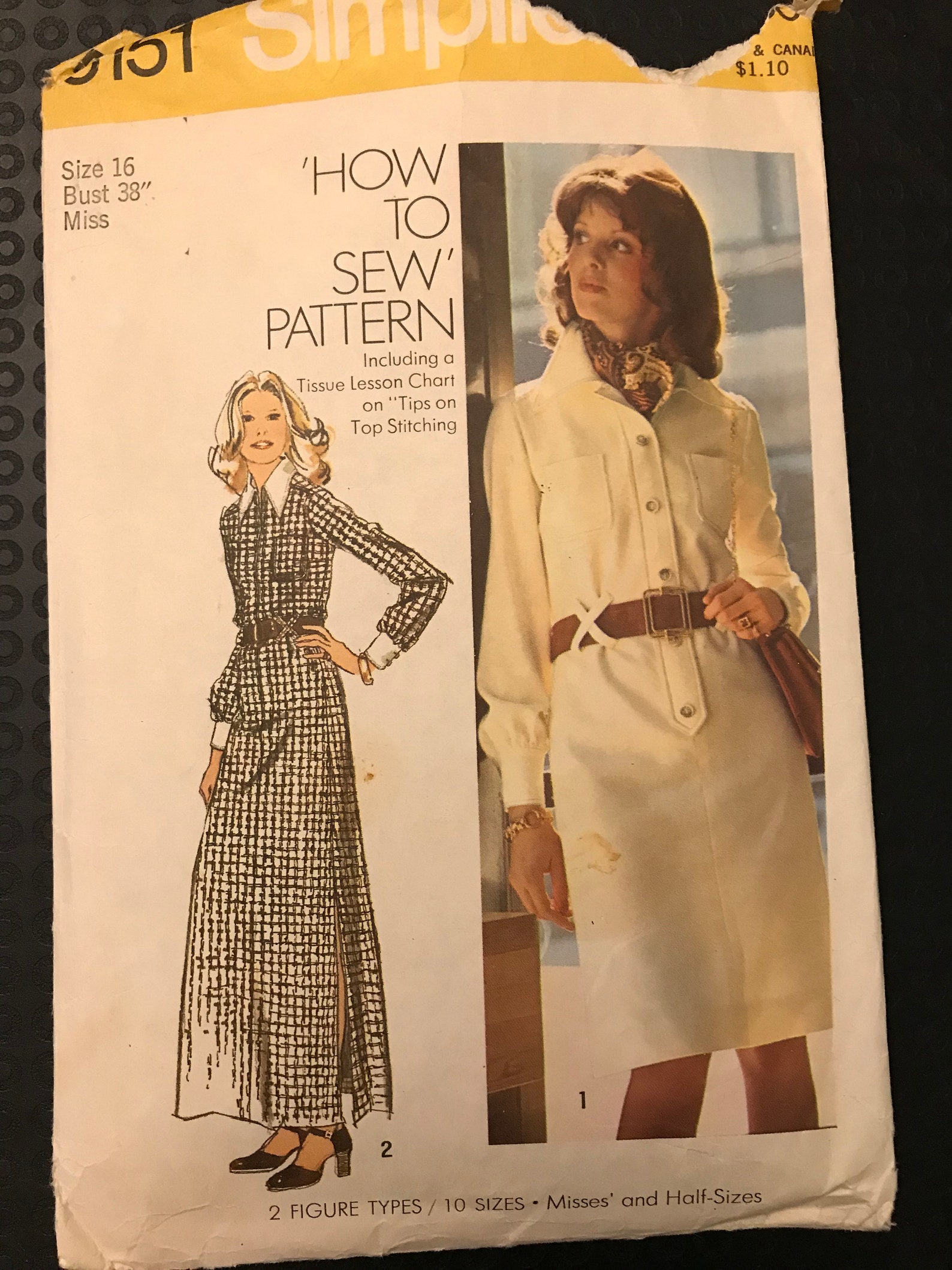 Simplicity 5151 Pattern CUT Complete 1970s How to Sew Knee or - Etsy