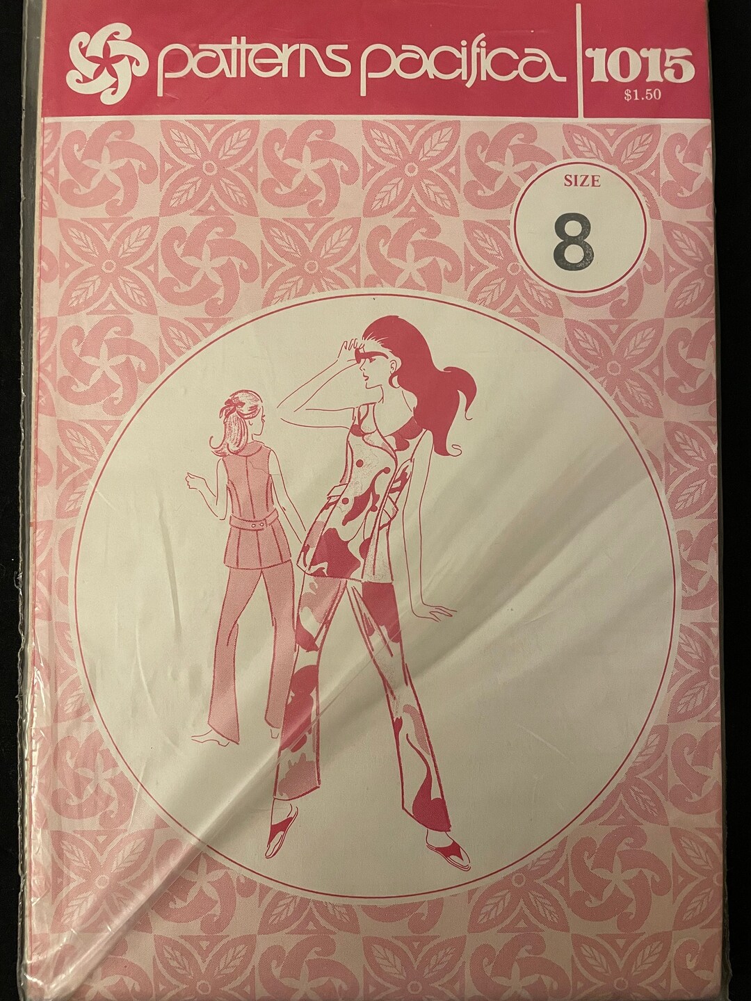 Patterns Pacifica 1015 Pattern UNCUT Vintage Double Breasted Sleeveless ...