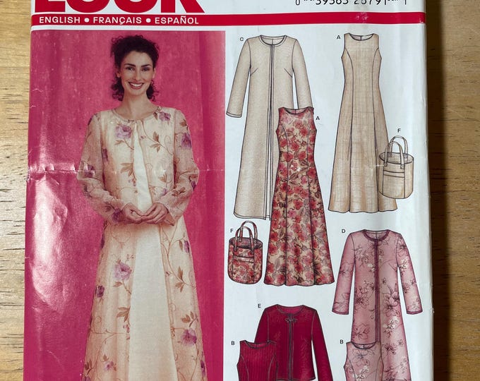 New Look 6677 Pattern UNCUT Raised Waist Tunic With Band Collar and ...