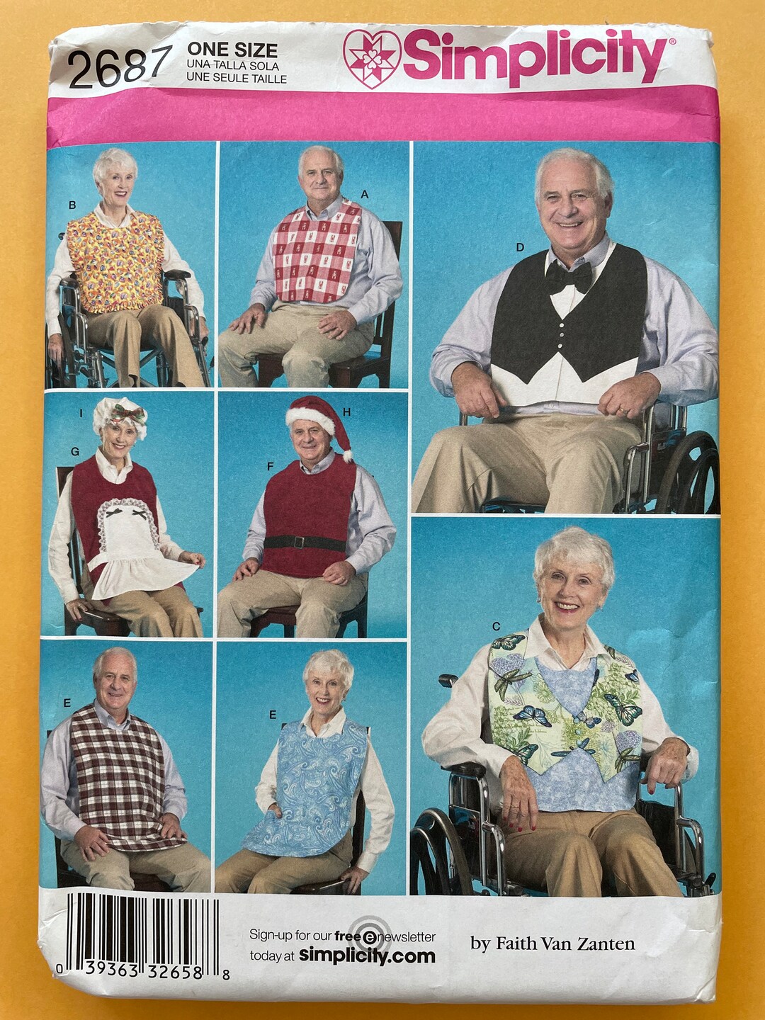 Simplicity 2687 Pattern UNCUT 2000s Faith Van Zanten Adult Clothing ...