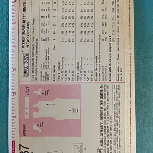 Simplicity 8787 Pattern 1970s Vintage Super Jiffy Easy Sleeveless ...