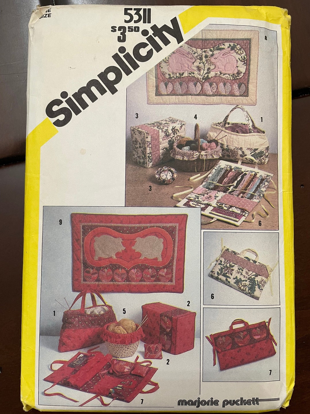 Simplicity 5311 Pattern UNCUT Marjorie Puckett Quilted Sewing ...