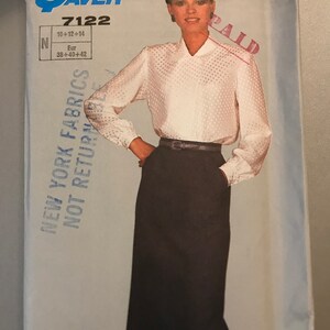 Simplicity 7122 Pattern UNCUT 1980s Vintage Super Saver Easy Left ...