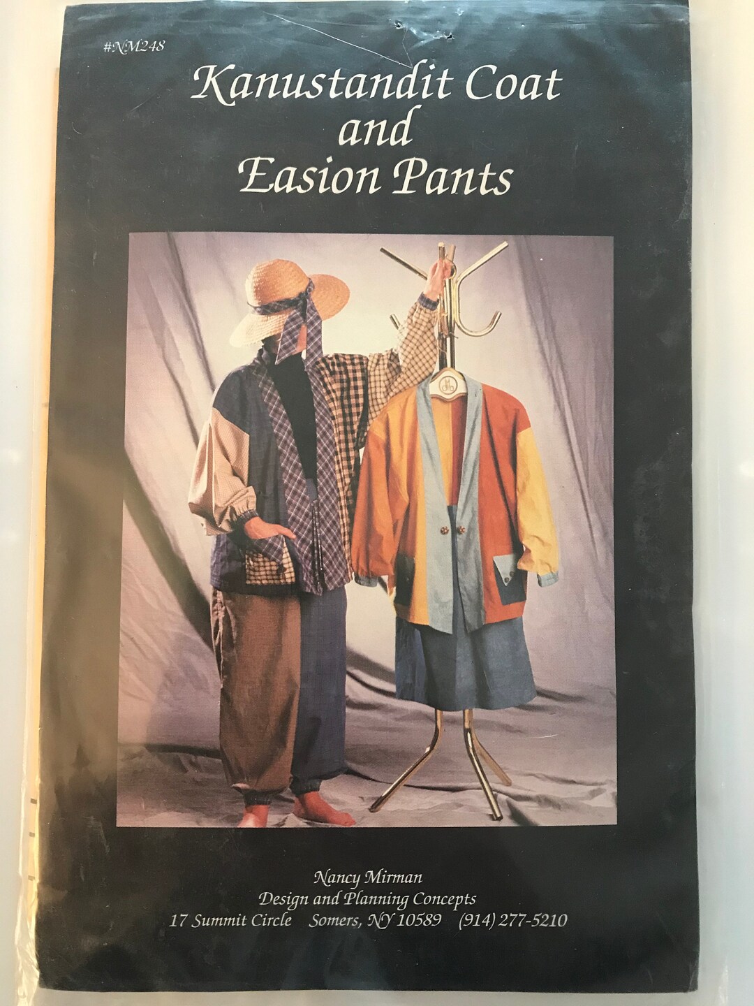 Kanustandit Coat and Easion Pants Pattern No. NM248 by Nancy Mirman ...