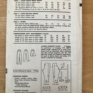 Advance 8340 Pattern UNCUT 1950s Vintage Sew Easy Maternity Fashion ...