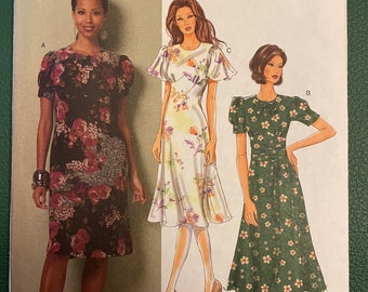 Simplicity 3750 Pattern UNCUT Empire Waist Top or Tunic Square Neck ...