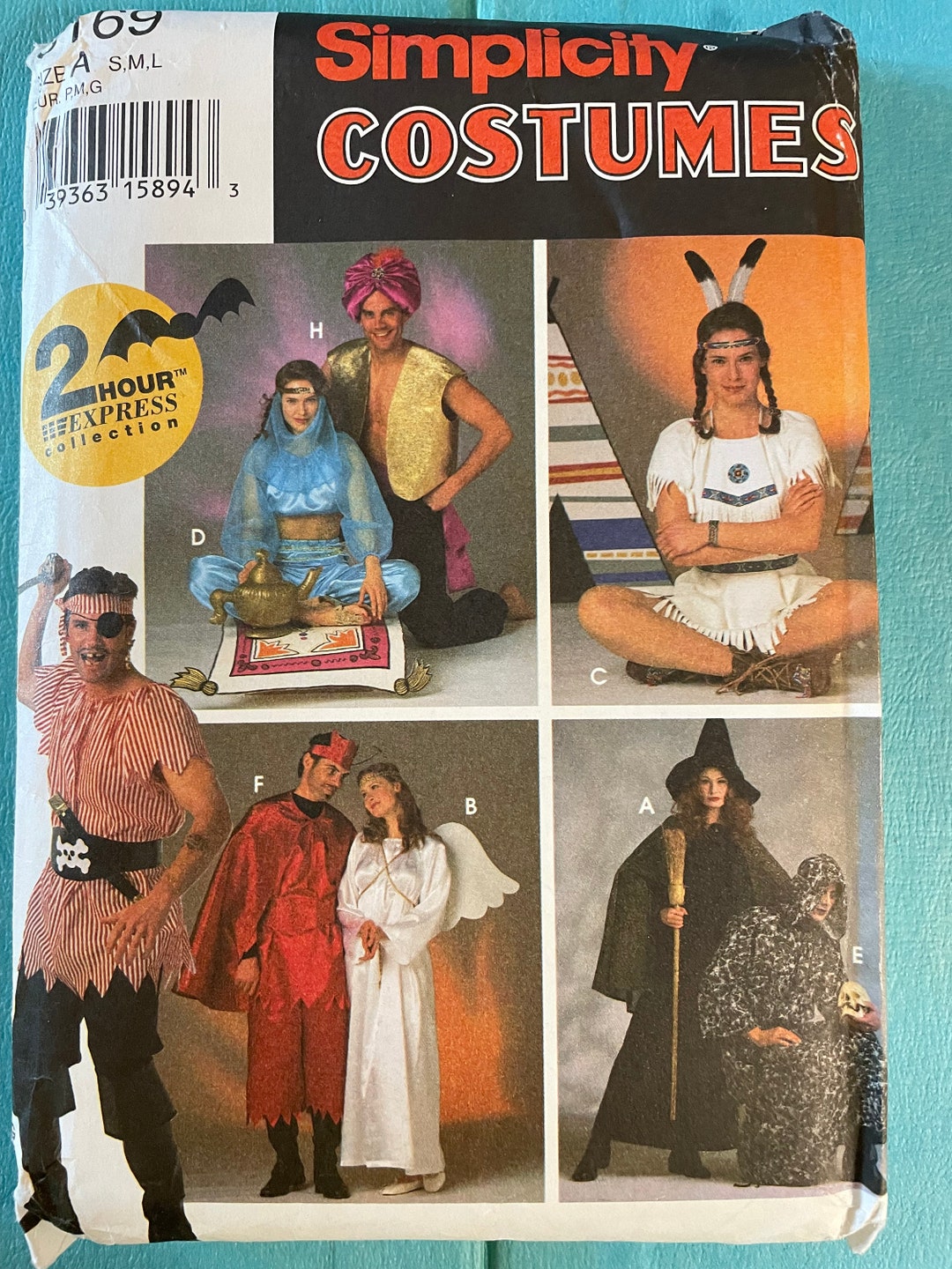 Simplicity 9169 1990s Vintage Pattern UNCUT 2 Hour Express Collection ...