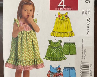 Butterick B5776 5776 Pattern UNCUT SEE Descrip Easy Sleeveless Short ...