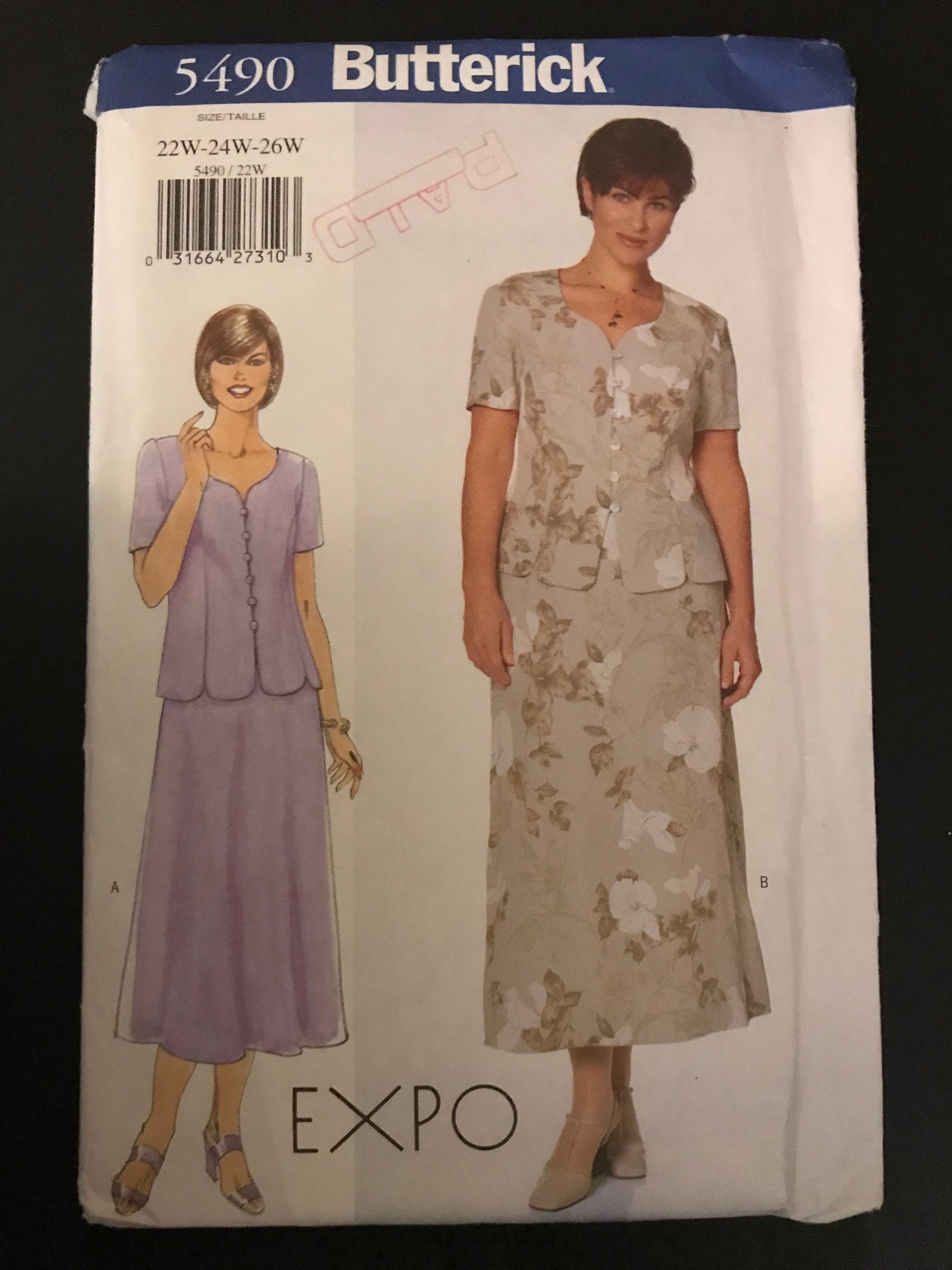 Kits & How To Craft Supplies & Tools Sizes 22-26 Bust 44-48 UNCUT ...