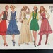 Butterick 3328 Pattern UNCUT 1980s Vintage Jean Nidetch for Claudia Cooper Knee or Maxi Length ...
