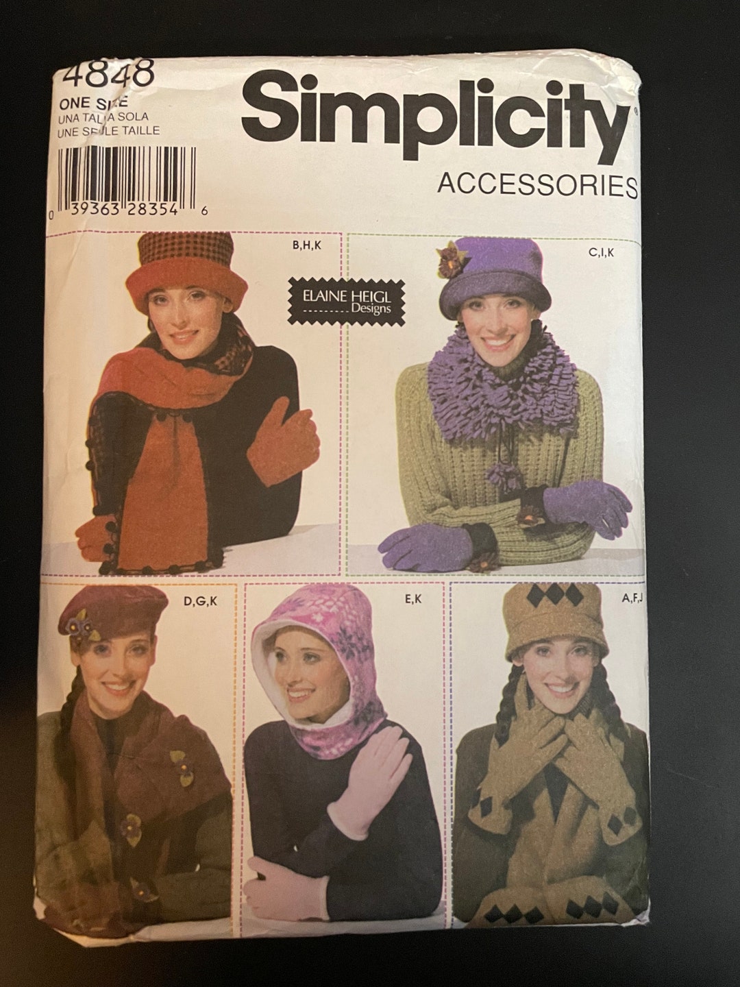 Simplicity 4848 Pattern UNCUT Vintage 2000s Elaine Heigl Designs ...