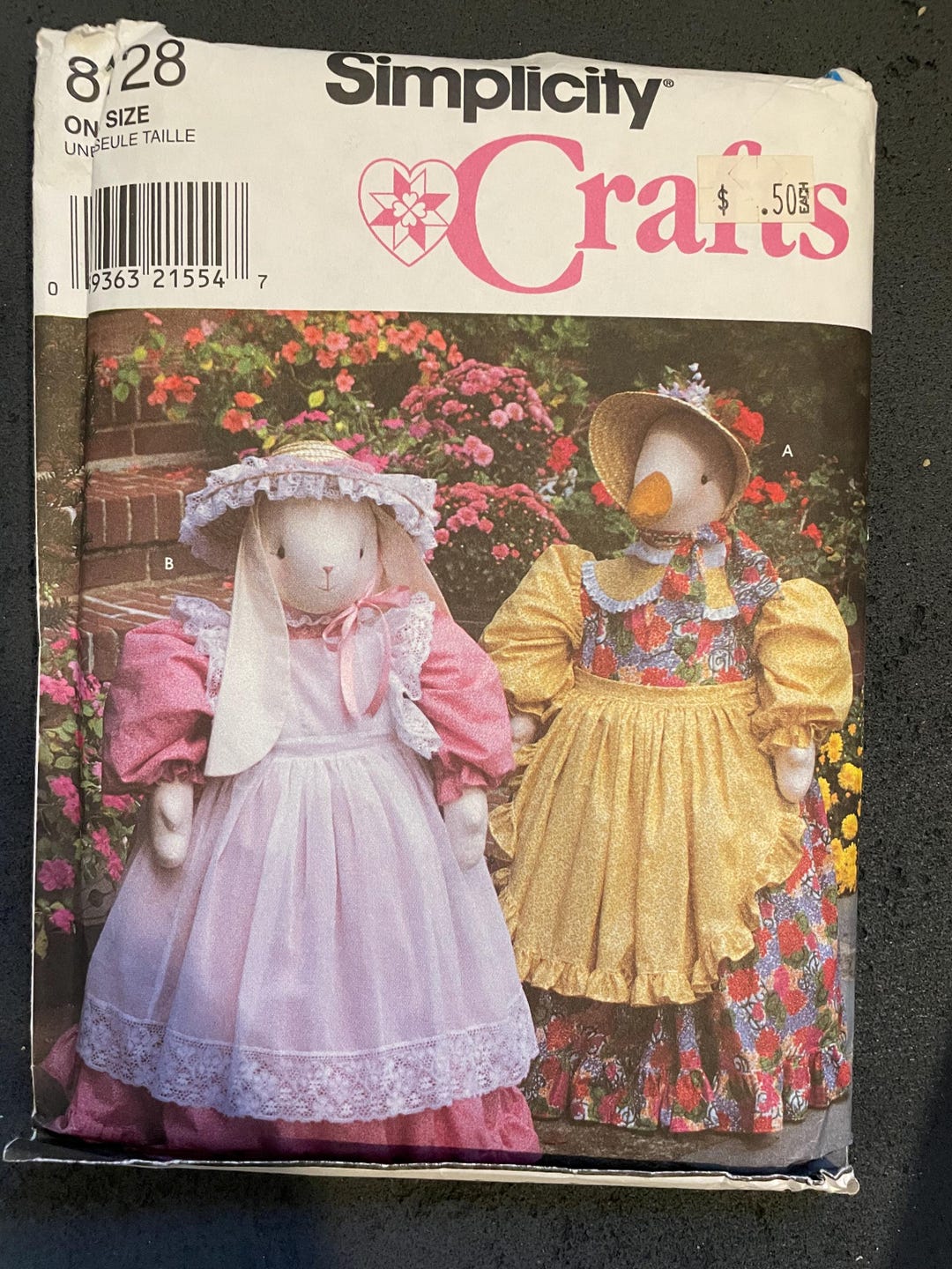 Simplicity 8128 Pattern UNCUT 1990s Vintage Faith Van Zanten Crafts ...