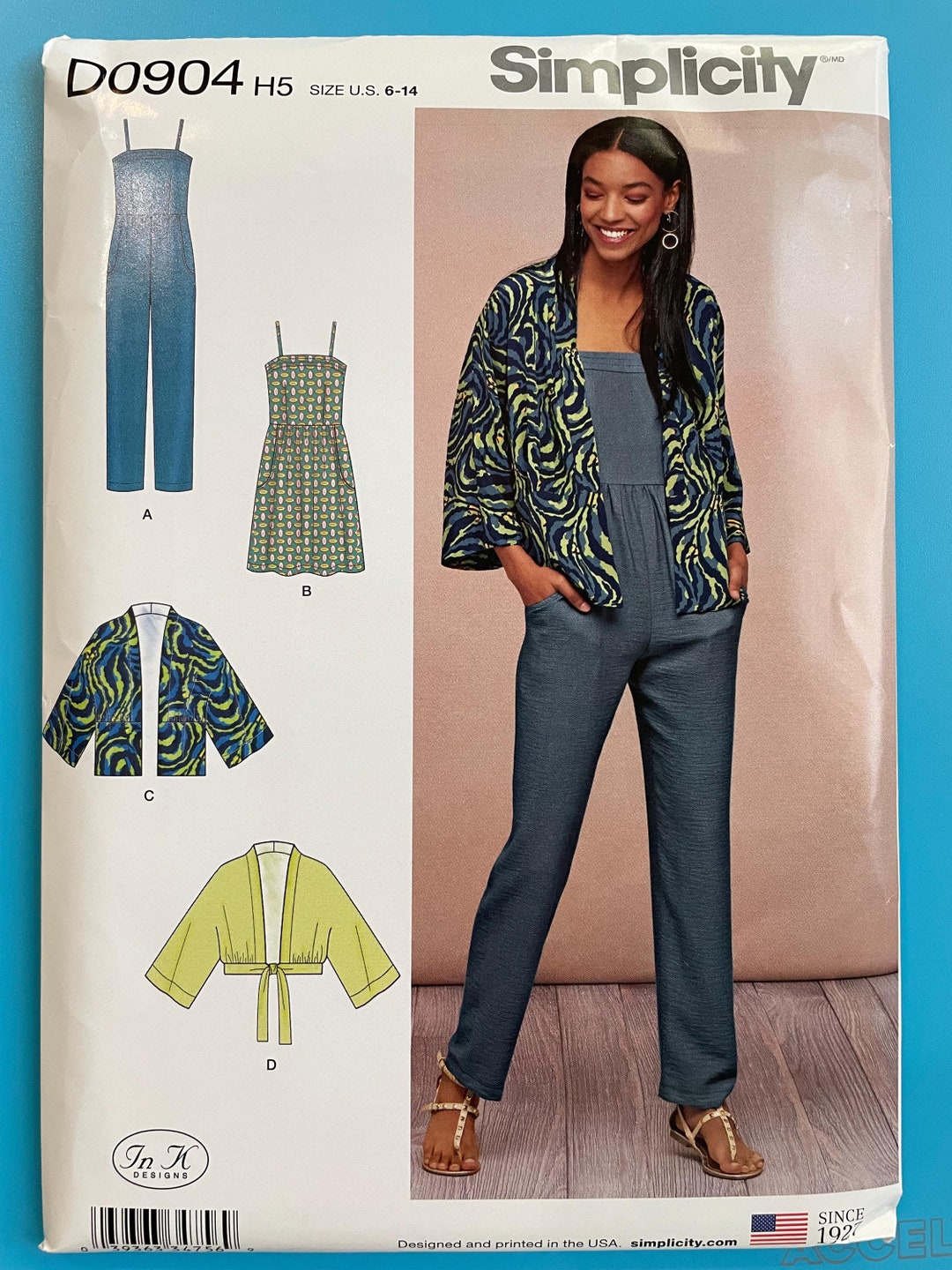 Simplicity D0904 0904 8610 Pattern UNCUT in K Designs Asian Fusion ...