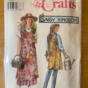 Simplicity 7481 Pattern CUT Complete 1990s Vintage Daisy Kingdom Crafts ...