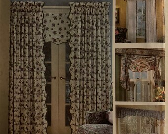 Scalloped Edge Window Shades Vintage - Etsy