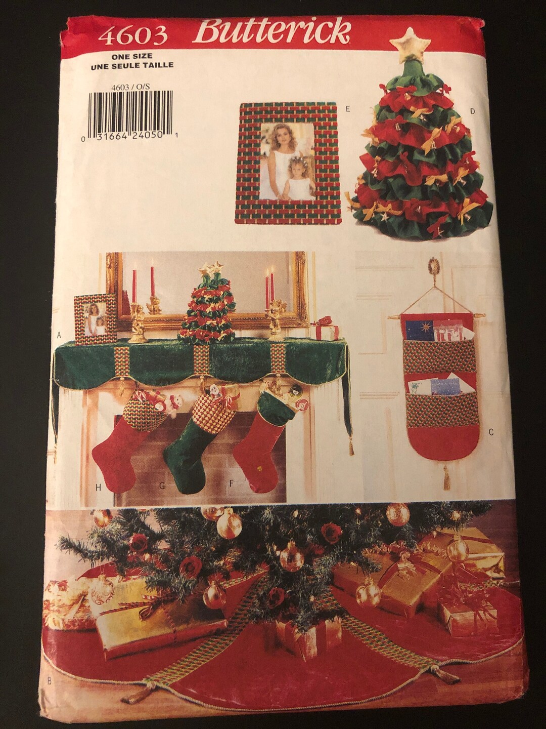 Butterick 4603 Pattern UNCUT 1990s Vintage Christmas Holiday ...