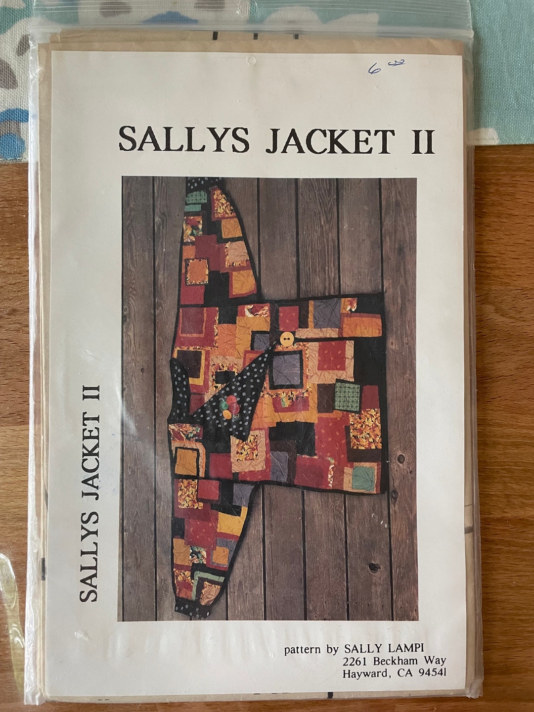 Sallys Jacket II Pattern UNCUT Sally Lampi Boxy Jacket Mix and Match ...