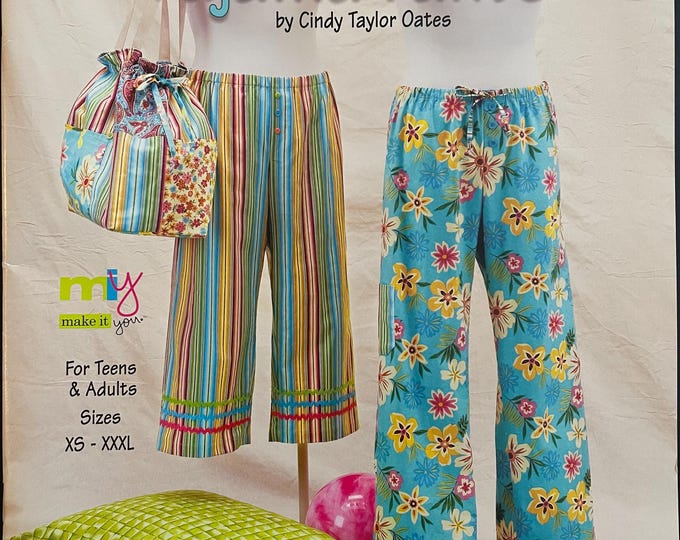 Taylor Made Designs TMB-163 Pattern UNCUT Make It You Sew Easy Pajama ...
