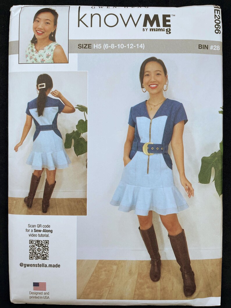 Know Me ME2066 2066 Pattern UNCUT Gwen Heng Mimi G Retro Inspired ...