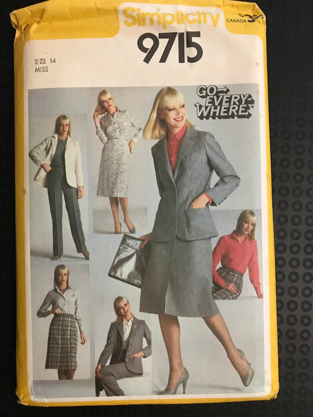 Simplicity 9715 Pattern UNCUT 1980s Go Everywhere Below Hip - Etsy