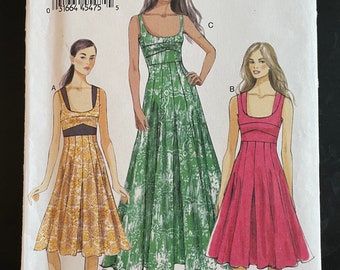 Simplicity 3750 Pattern UNCUT Empire Waist Top or Tunic Square Neck ...