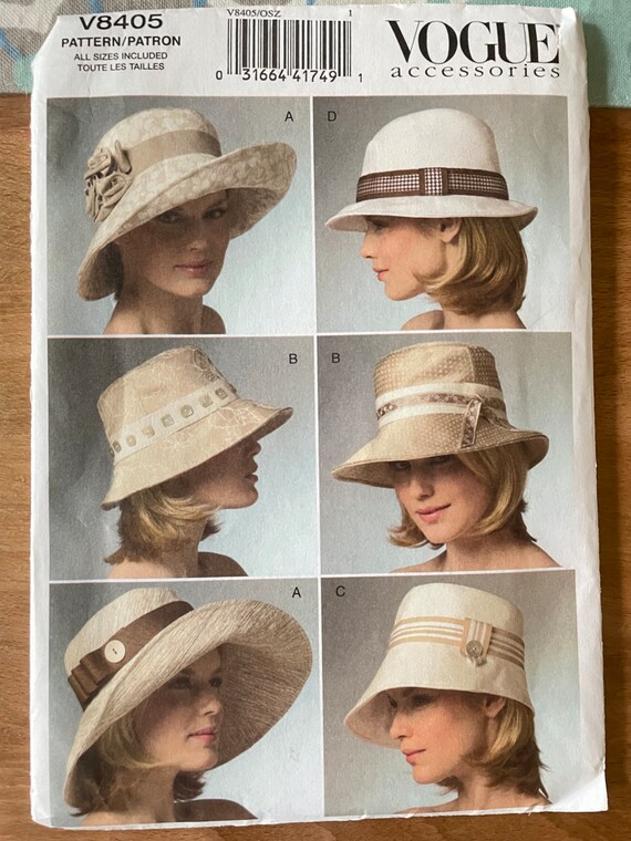 Vogue V8405 8405 Pattern UNCUT 2000s Accessories Four Lined - Etsy