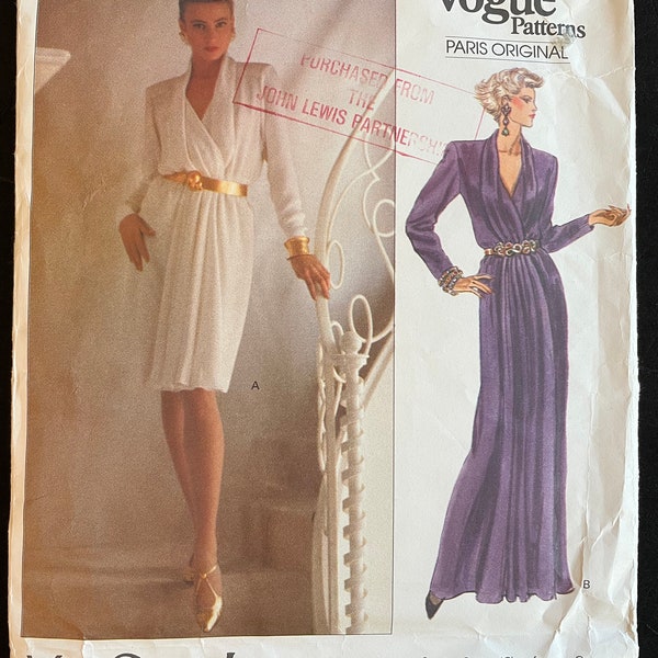 Vogue Yves Saint Laurent Patterns 2364 - Etsy