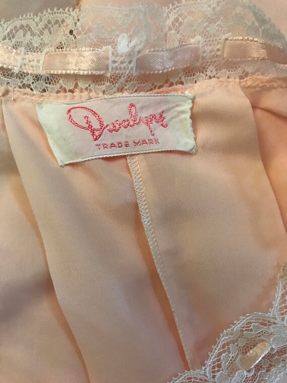 Vintage 1940s or 1950s Dwalyne Pale Pink Nightgown wi… - Gem