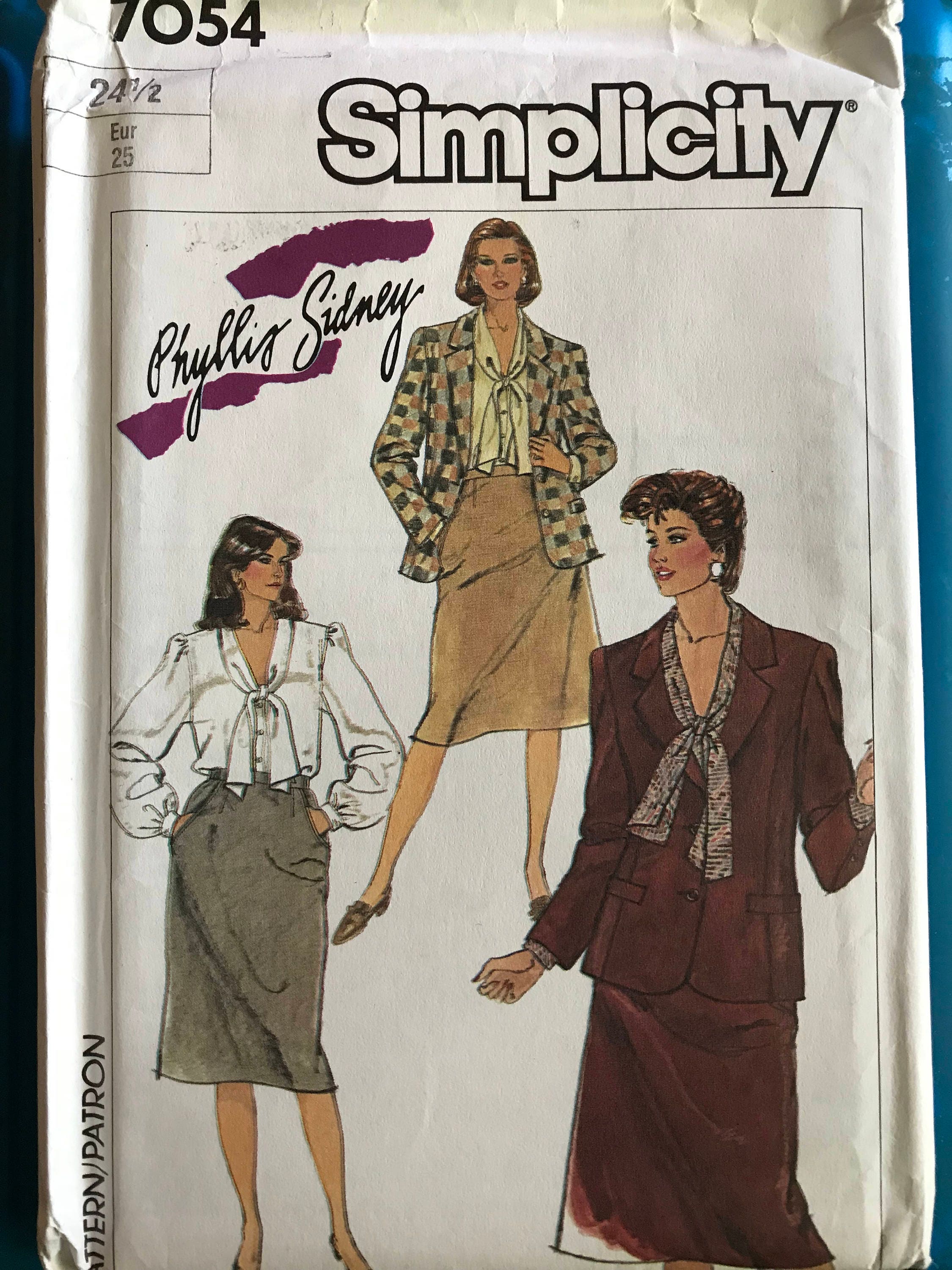 Craft Supplies & Tools Kits & How To 10 Uncut Jacket Pattern Blouse ...