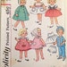 Simplicity 8376 Pattern UNCUT 1980s Vintage Wardrobe for Baby Dolls in ...