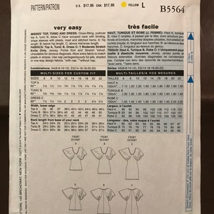 Butterick B5564 5564 Pattern CUT Complete the Cut Line Draped - Etsy