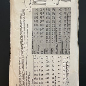 Vogue 8367 Pattern CUT Complete 1980s Vintage Loose Fitting Dress Knee ...