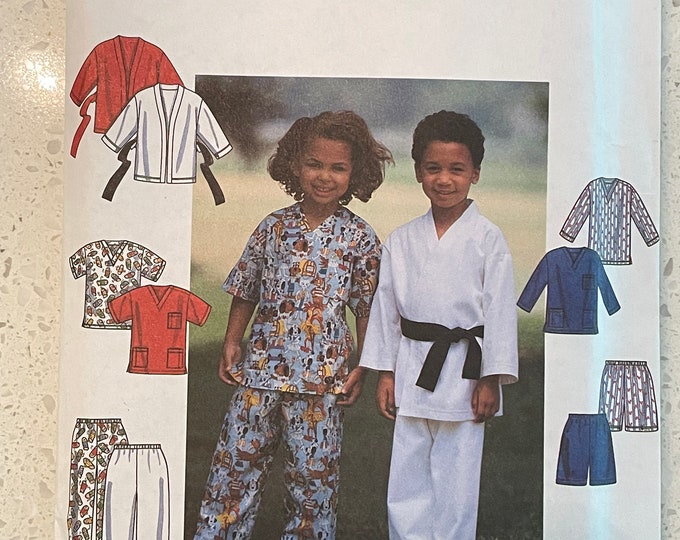 Simplicity 8438 Pattern UNCUT 1990s Vintage Child's Toddlers Karate ...
